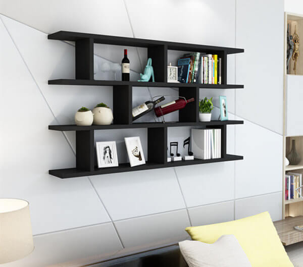 Stable Multi-grid frame floating storage shelf FR045 – Welcome to Esshelf
