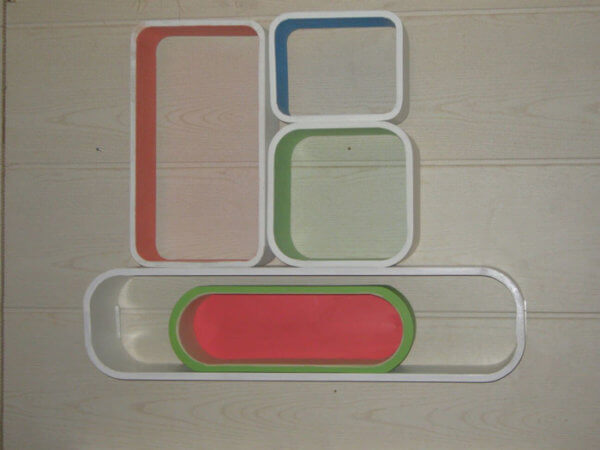 Creative colorful wooden wall cube shelf CS010 – Welcome to Esshelf