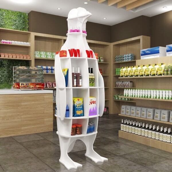 Unique-Animal-Shape-Bookshelf-Animal-Cutting-Display-Stand-Animal-model ...